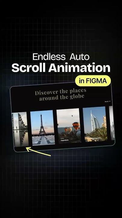 How to create Endless Auto Scrolling in Figma #figmatutorial #uiuxdesign - YouTube