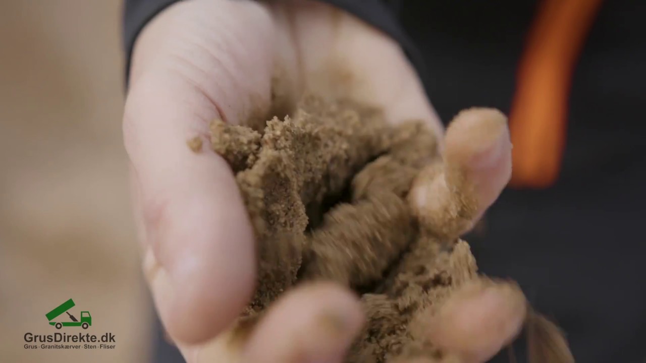 Hvad er harpet sand 0-20 mm? Hør mere her - YouTube