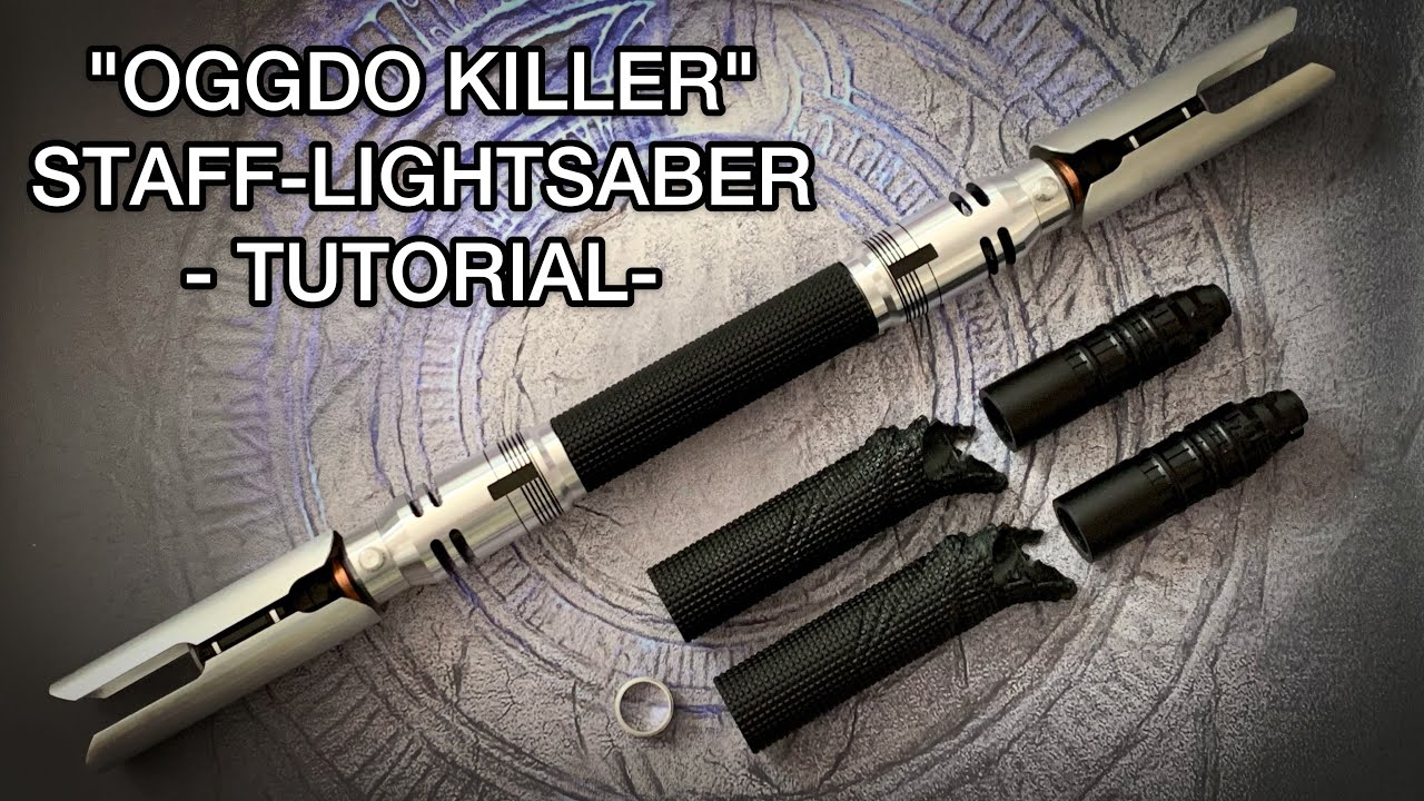 "OGGDO KILLER" - Staff-Tutorial - Cal Kestis/Jaro Tapal-Lightsaber from ...