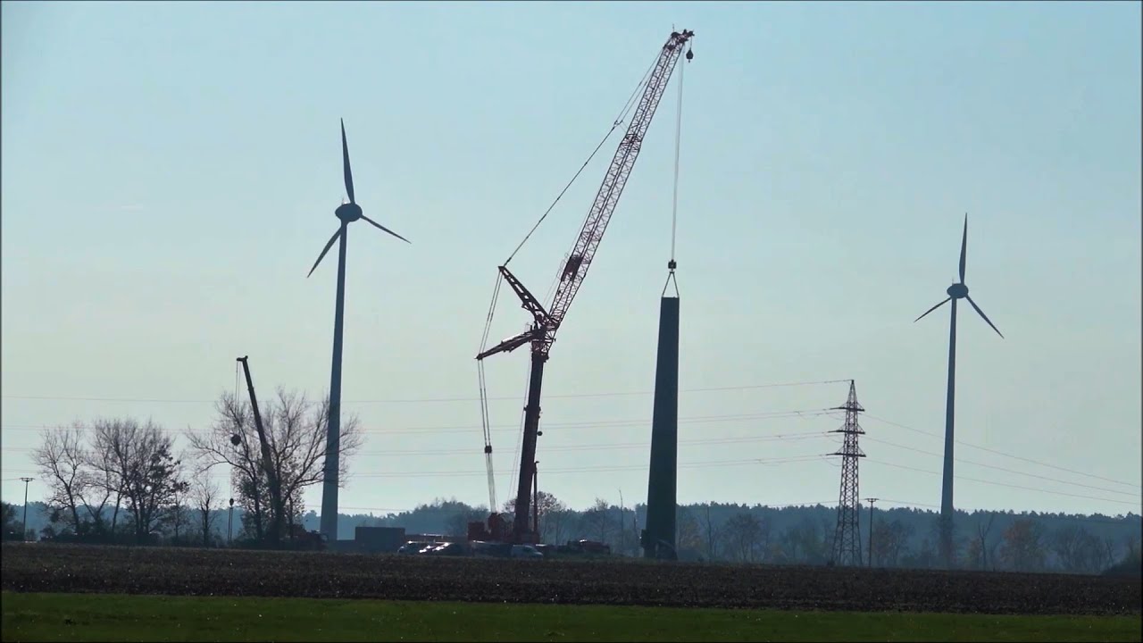 Repowering at Elster wind farm, 50 x Enercon E-40/6.44 wind turbines ...