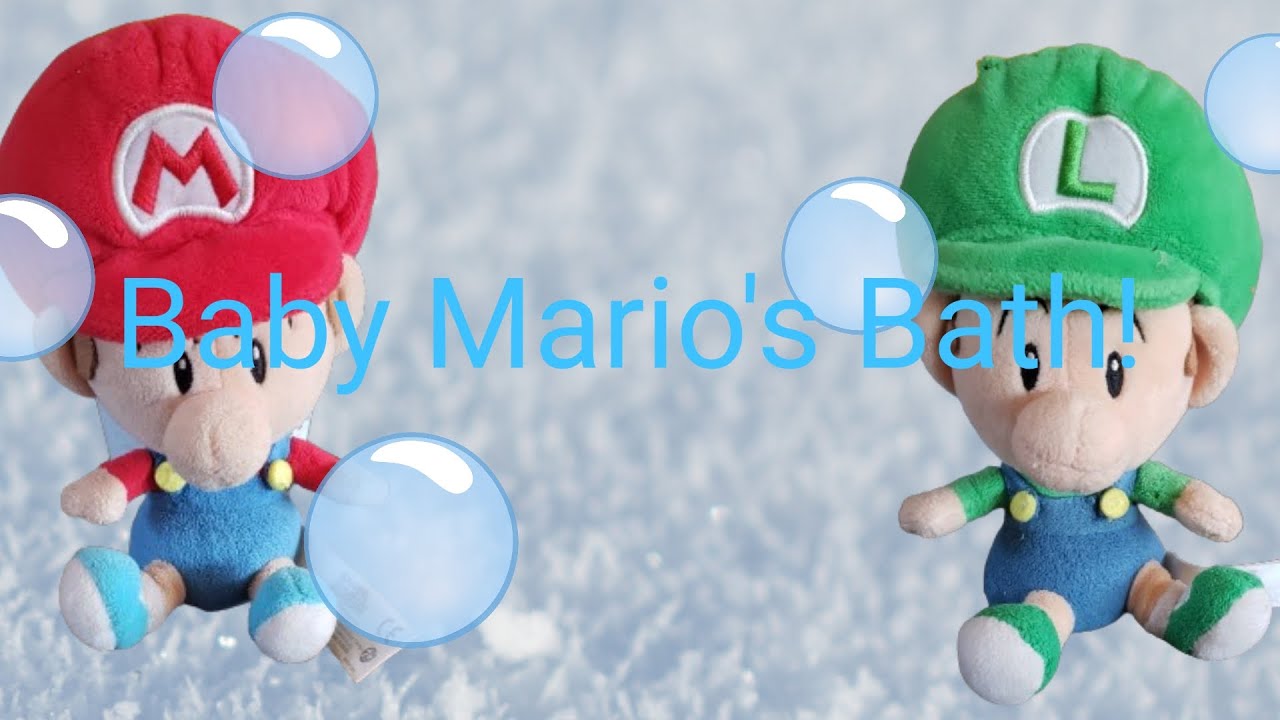 Baby Mario's Bath! - YouTube