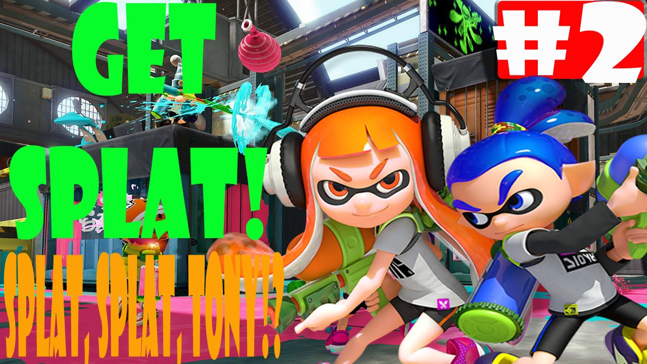 Splatoon - Get SPLAT! Episode 2 - "Splat, Splat, TONY!?' - YouTube
