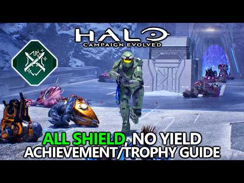 Halo Campaign Evolved - All Shield, No Yield Achievement/Trophy Guide - Heroic (No Damage)