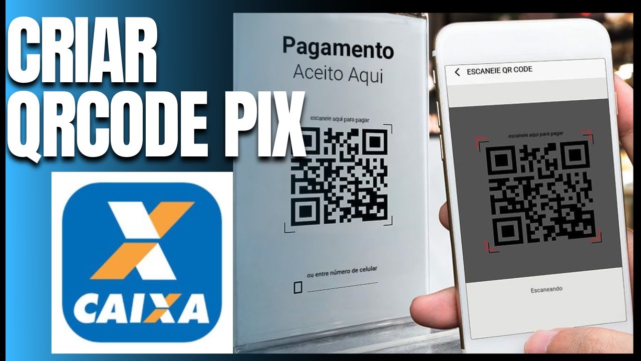 Como GERAR QRCODE para receber pagamento banco CAIXA ECONOMICA FEDERAL - YouTube