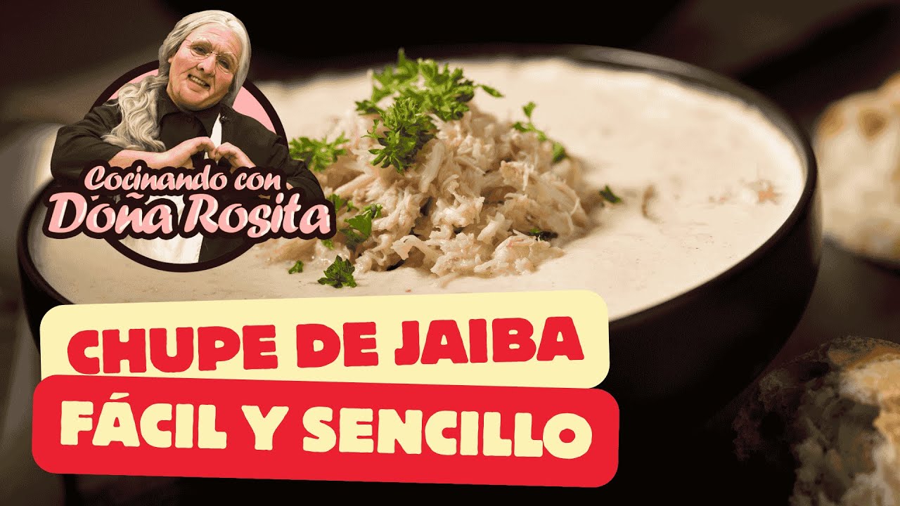Tradicional chupe de JAIBA. Receta paso a paso! 🦀 - YouTube