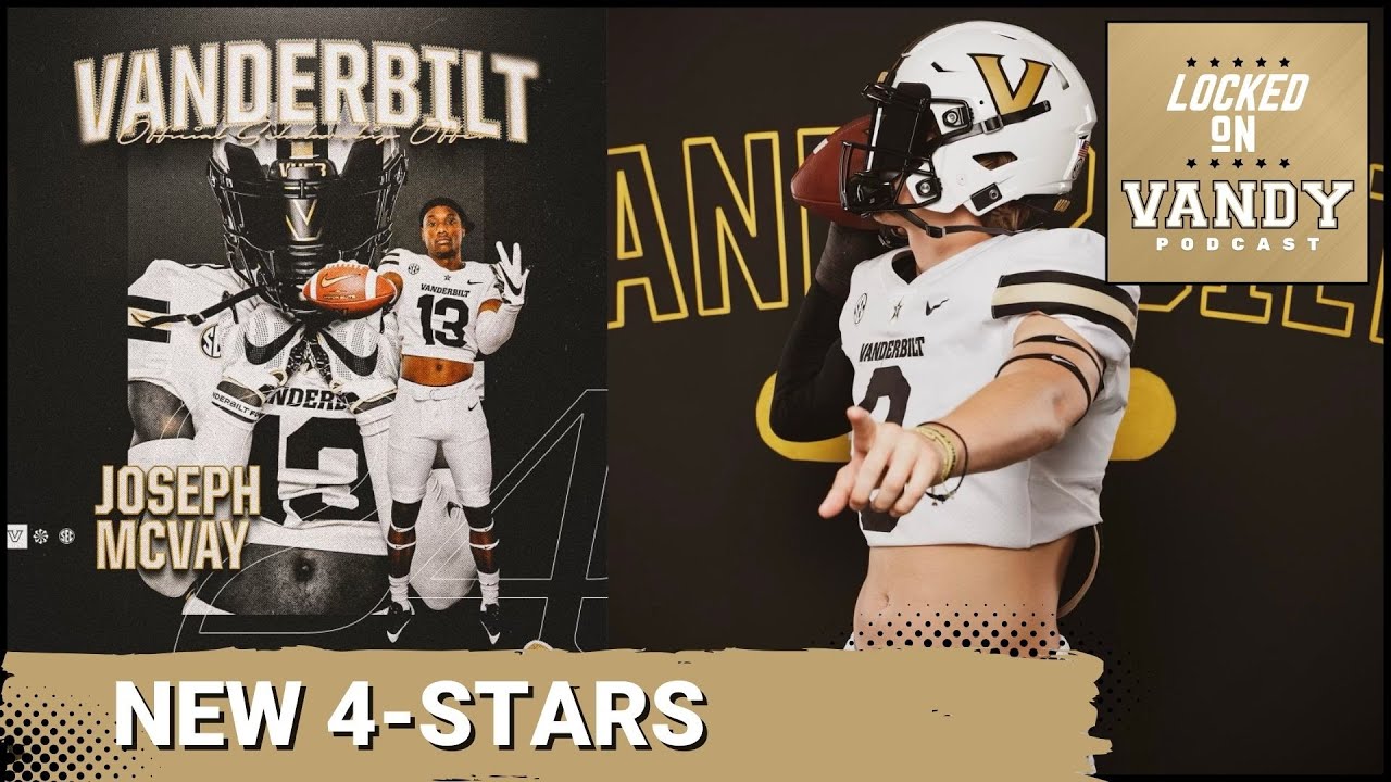 Vanderbilt Football Signees Brycen Coleman and Joseph McVay Receive ...