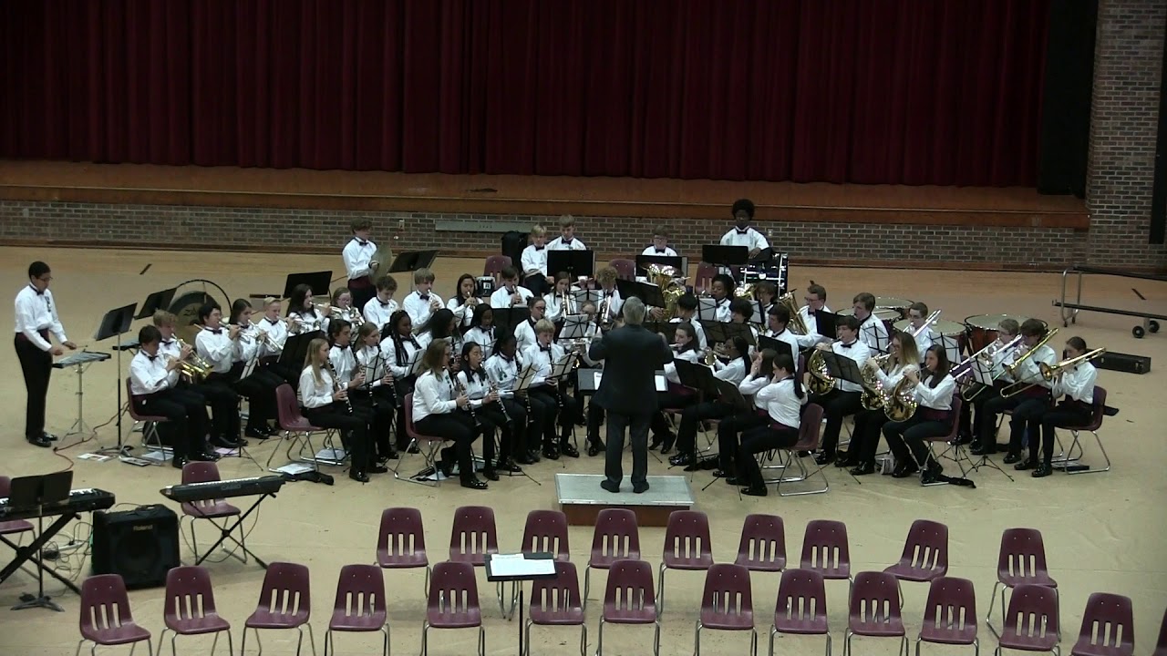 Honor Roll March | PJHS Symphonic Band - YouTube