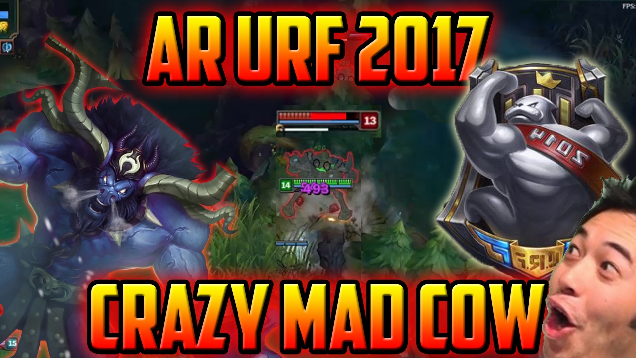 AR URF 2017 !!! OP MAD COW ALISTAR - League of Legends AR URF 2017 PBE ...