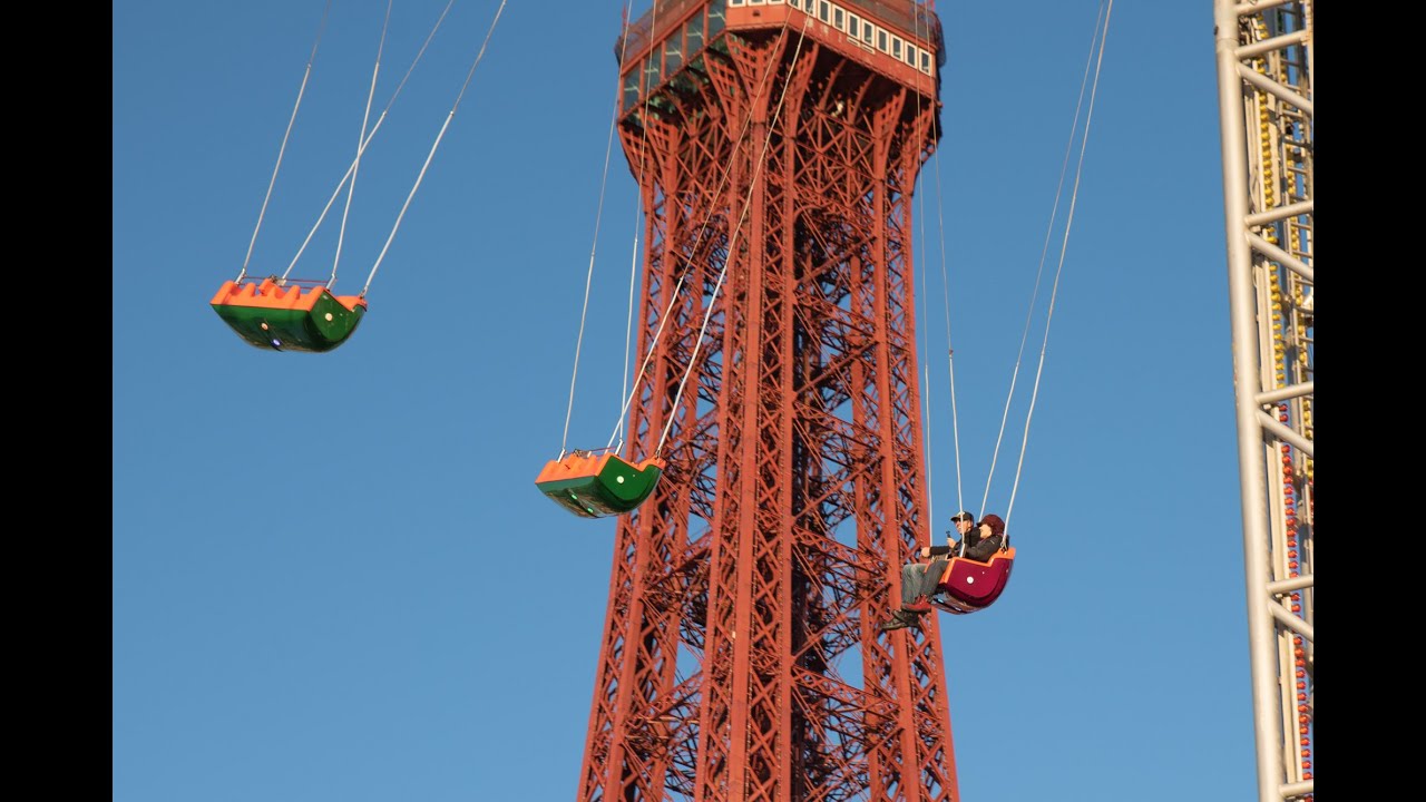 Riding The Star Flyer in Blackpool. With A Walk on the Wild Side. - YouTube