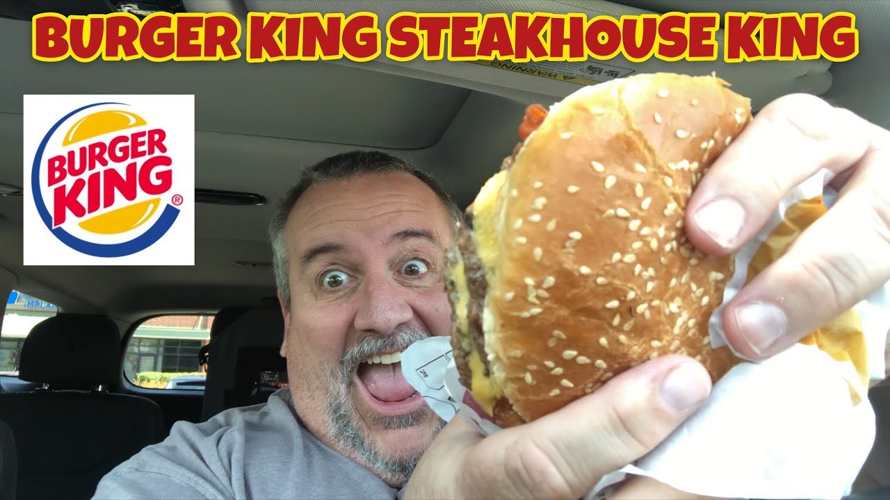 Steakhouse King from Burger King - YouTube