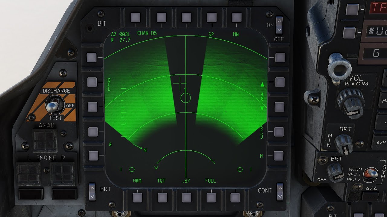 DCS F-15E: использование радара воздух-земля (A-G Radar) - YouTube