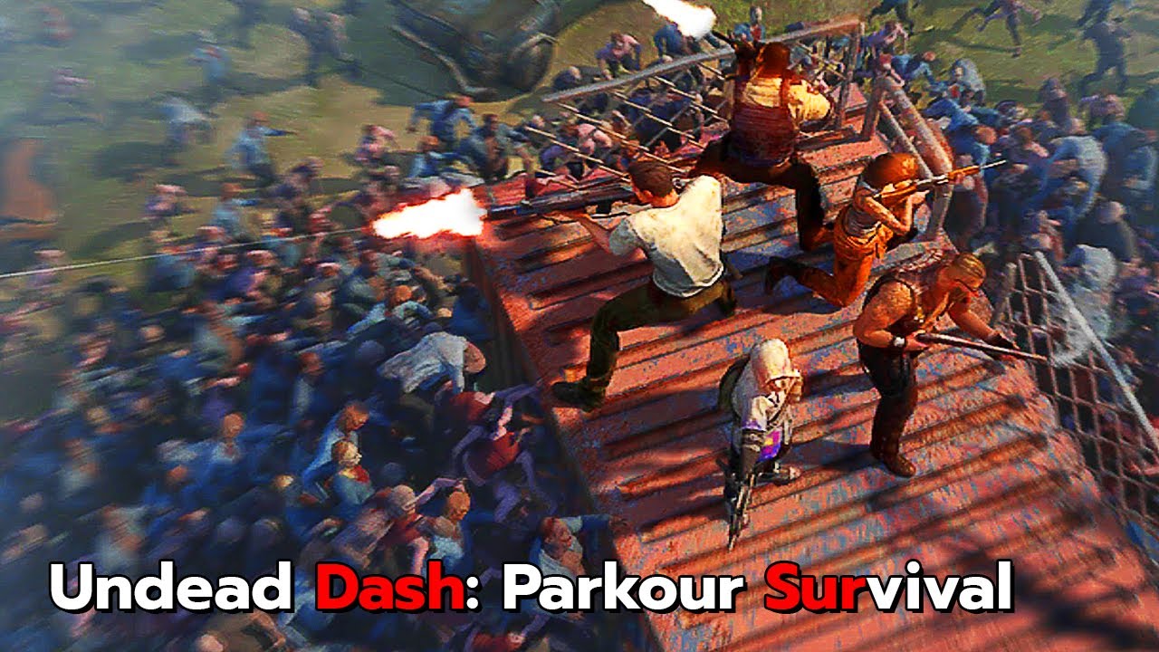 Undead Dash: Parkour Survival Gameplay Android - YouTube