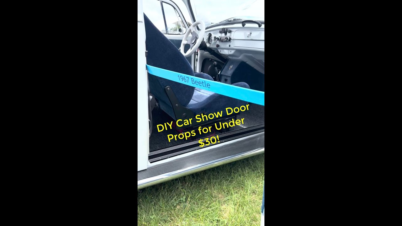 Show Car Door Props for under $30 - YouTube