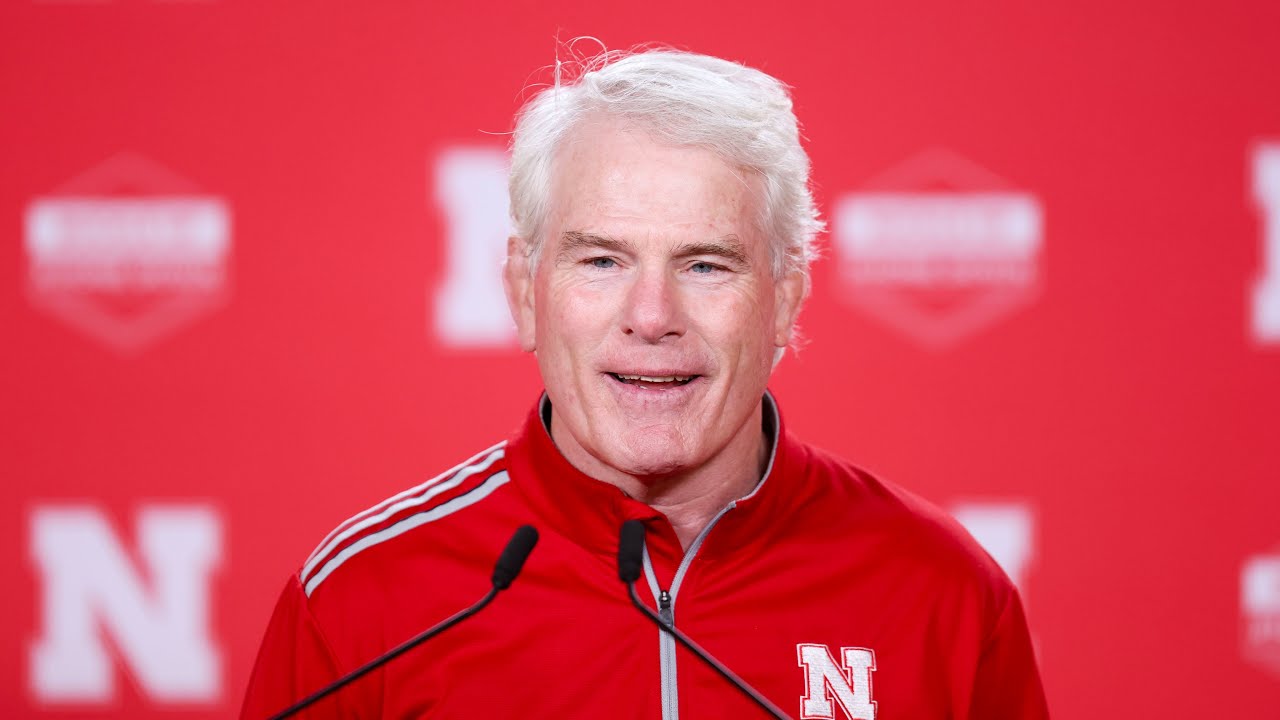 Nebraska's Mark Manning full press conference from Nov. 4th, 2024 - YouTube