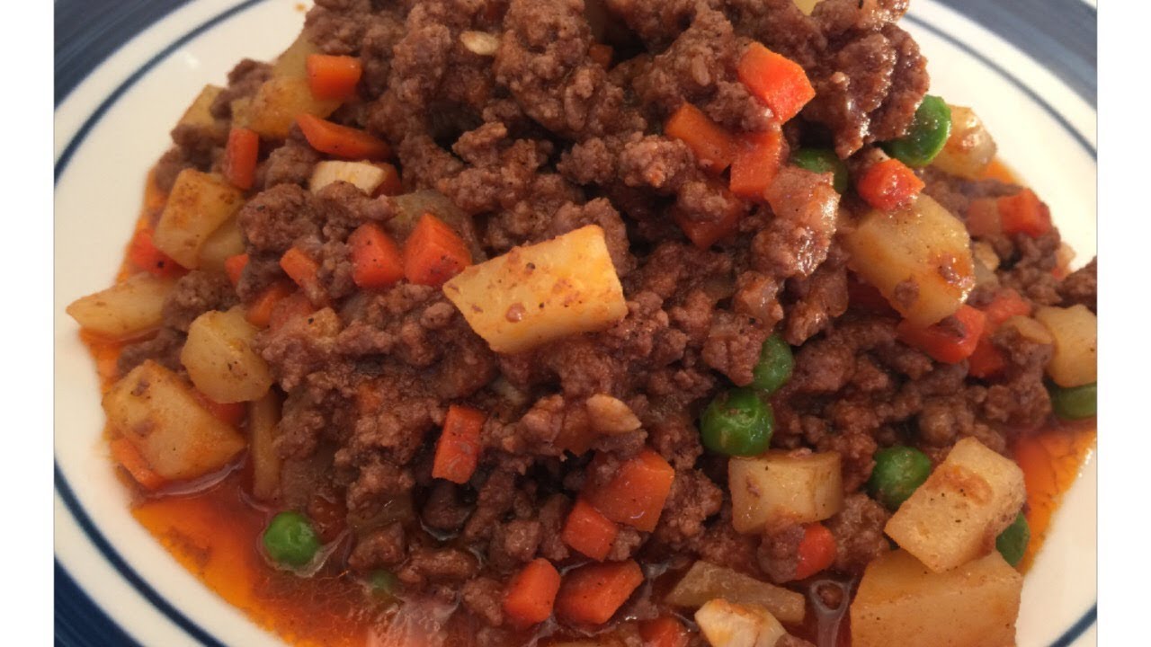 PICADILLO |BEEF GINILING - YouTube