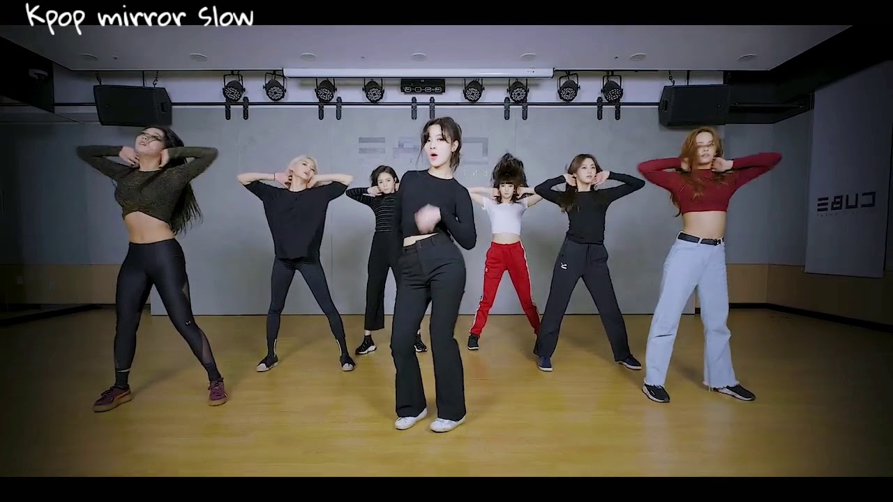(mirrored & 50% slowed) No 'CLC' Dance Practice Choreography - YouTube