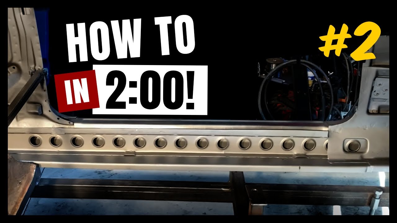 Pro Touring Camaro: The Ultimate DIY Rocker Panel Upgrade - YouTube