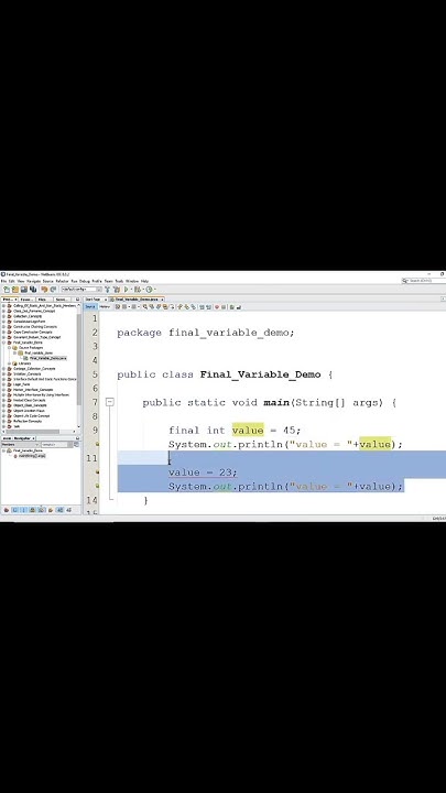 Constant in Java 👨‍💻 #shortsfeed #shortsyoutube #youtubeshorts #java # ...