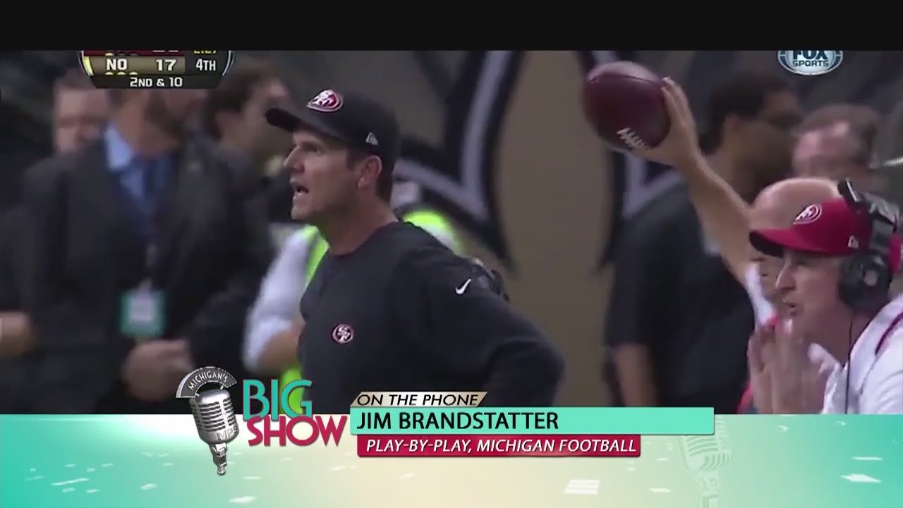 Michigan's Big Show: Jim Brandstatter, Play-by-play for Michigan ...