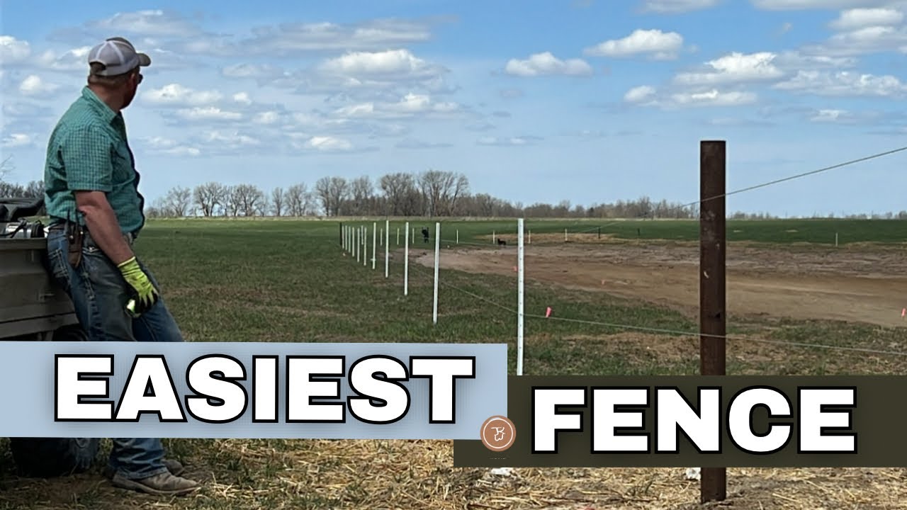 Timeless Fence Made EASY + building fence around a pond | Life of a ...