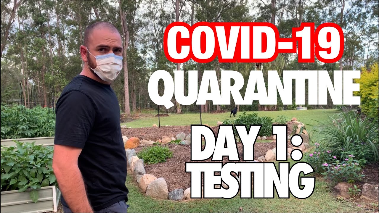 COVID-19 Day 1: Tested and Isolated in Home Quarantine. - YouTube