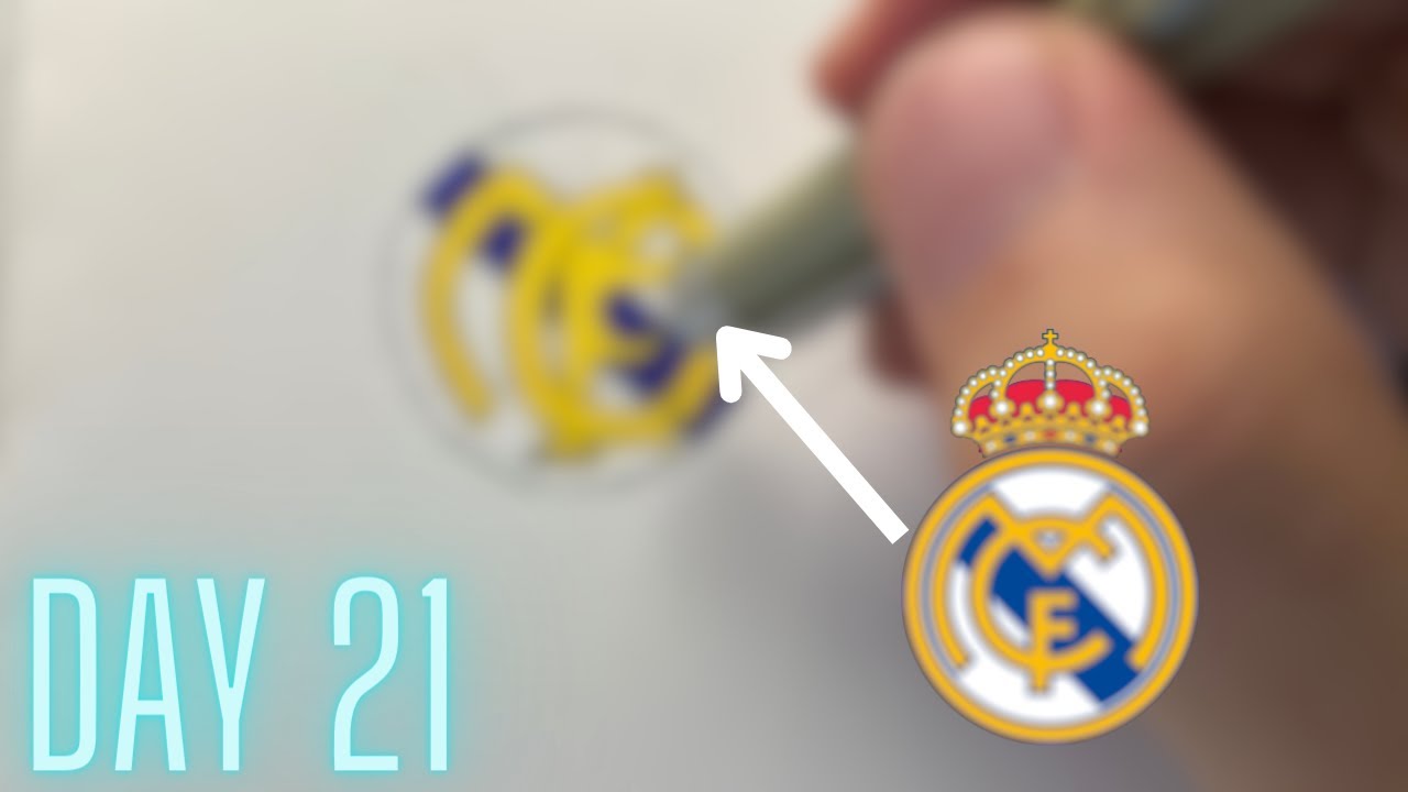 Creating a New Real Madrid Logo | Day #21 | Design Concept - YouTube