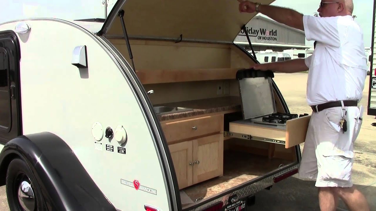 New 2015 Little Guy Teardrop 5x10 Silver Shadow Travel Trailer RV -Katy ...