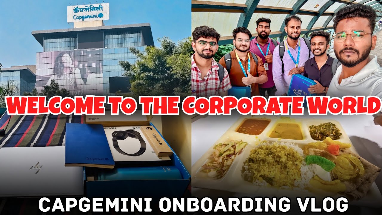 First Day at Capgemini As Trainee vs As Employee || Capgemini Mumbai ...