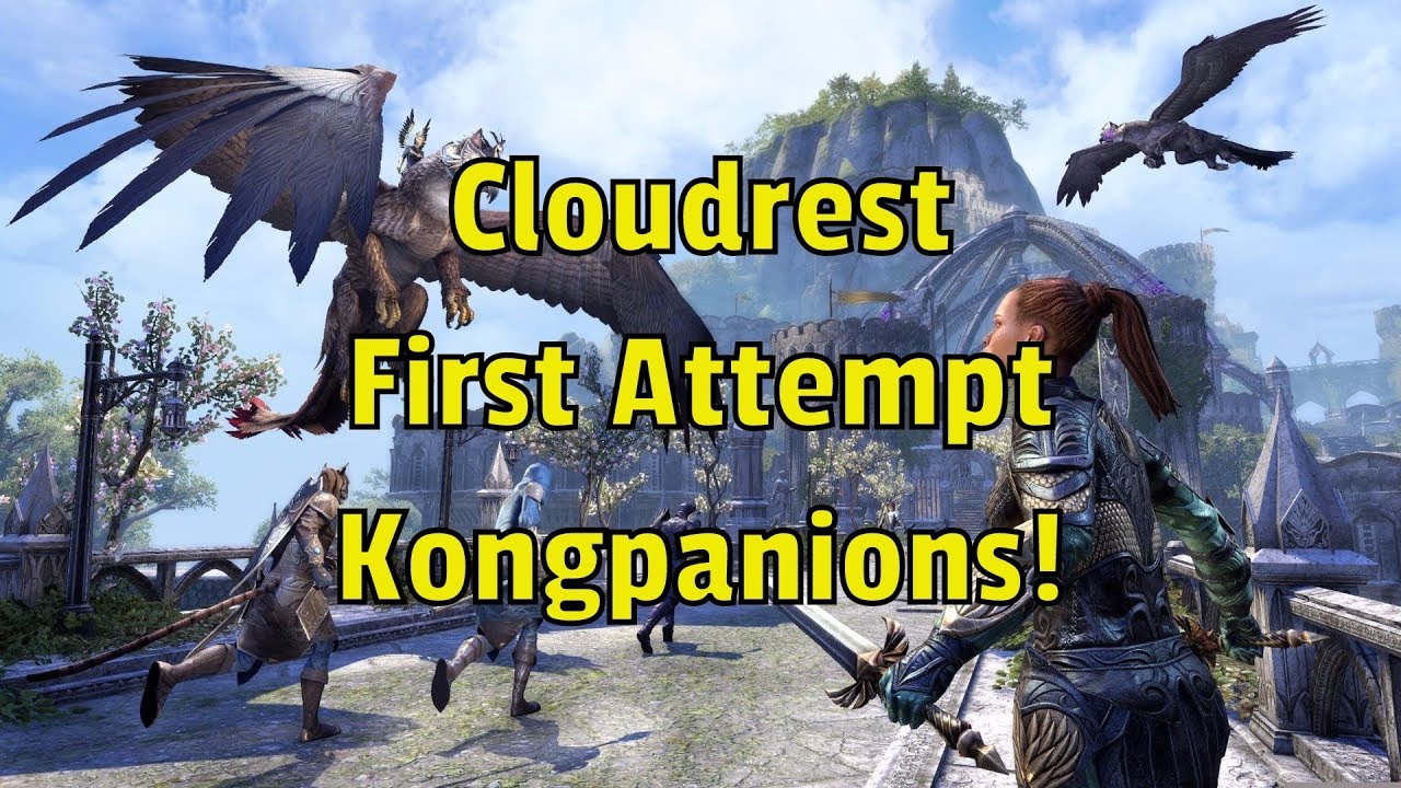 Cloudrest Trial - Normal - First Attempt - Kongpanions Guild Run! - YouTube