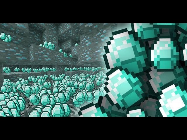 Minecraft Diamond Background Minecraft Diamond: Uncover The Luxurious