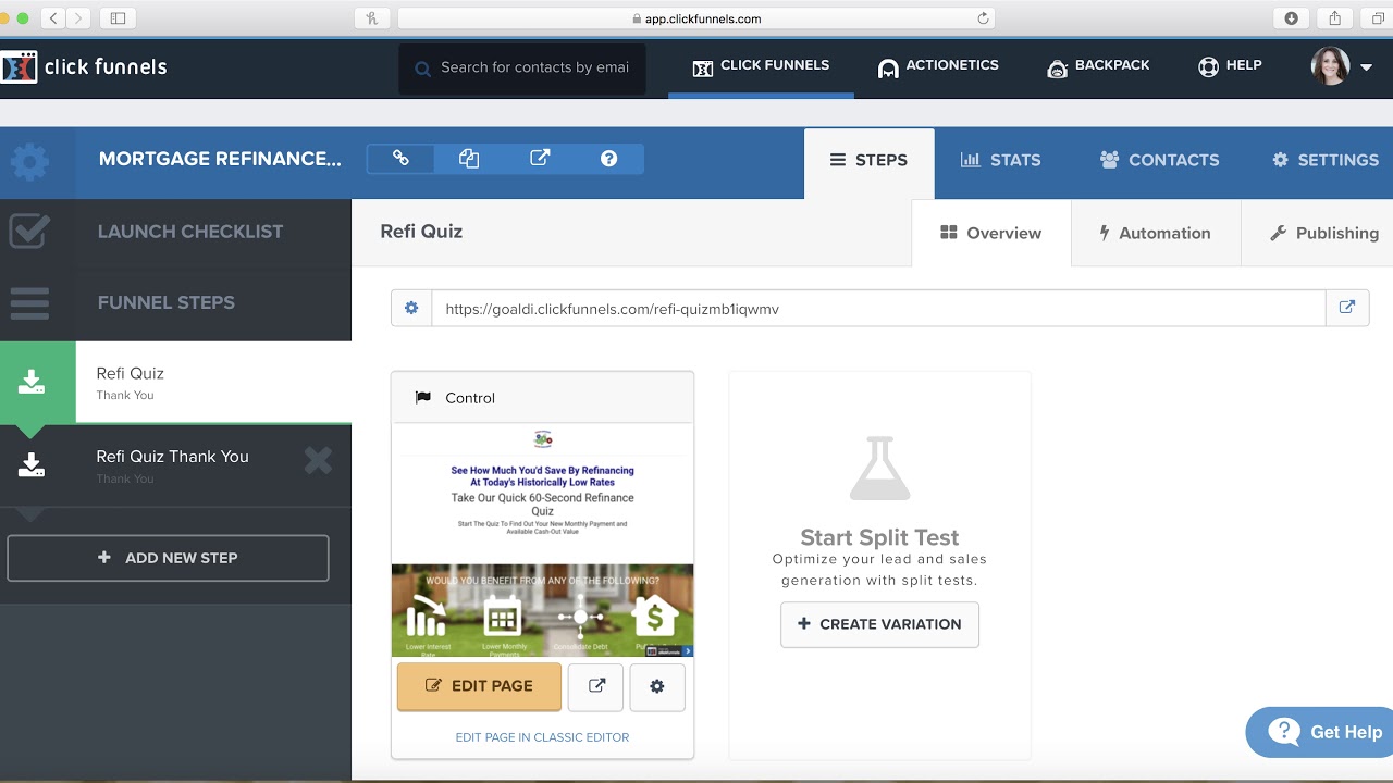Mortgage Refi Funnel Steps Intro - YouTube