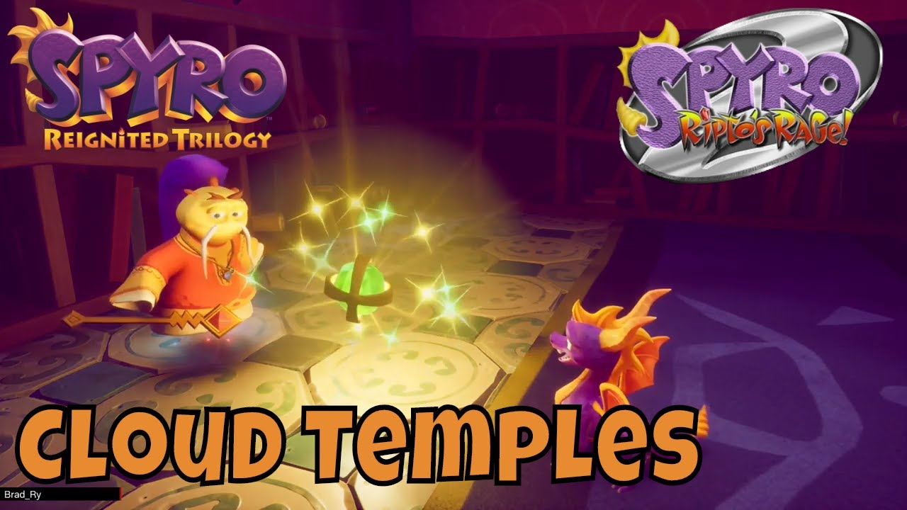 Spyro 2: Ripto's Rage - Cloud Temples - YouTube