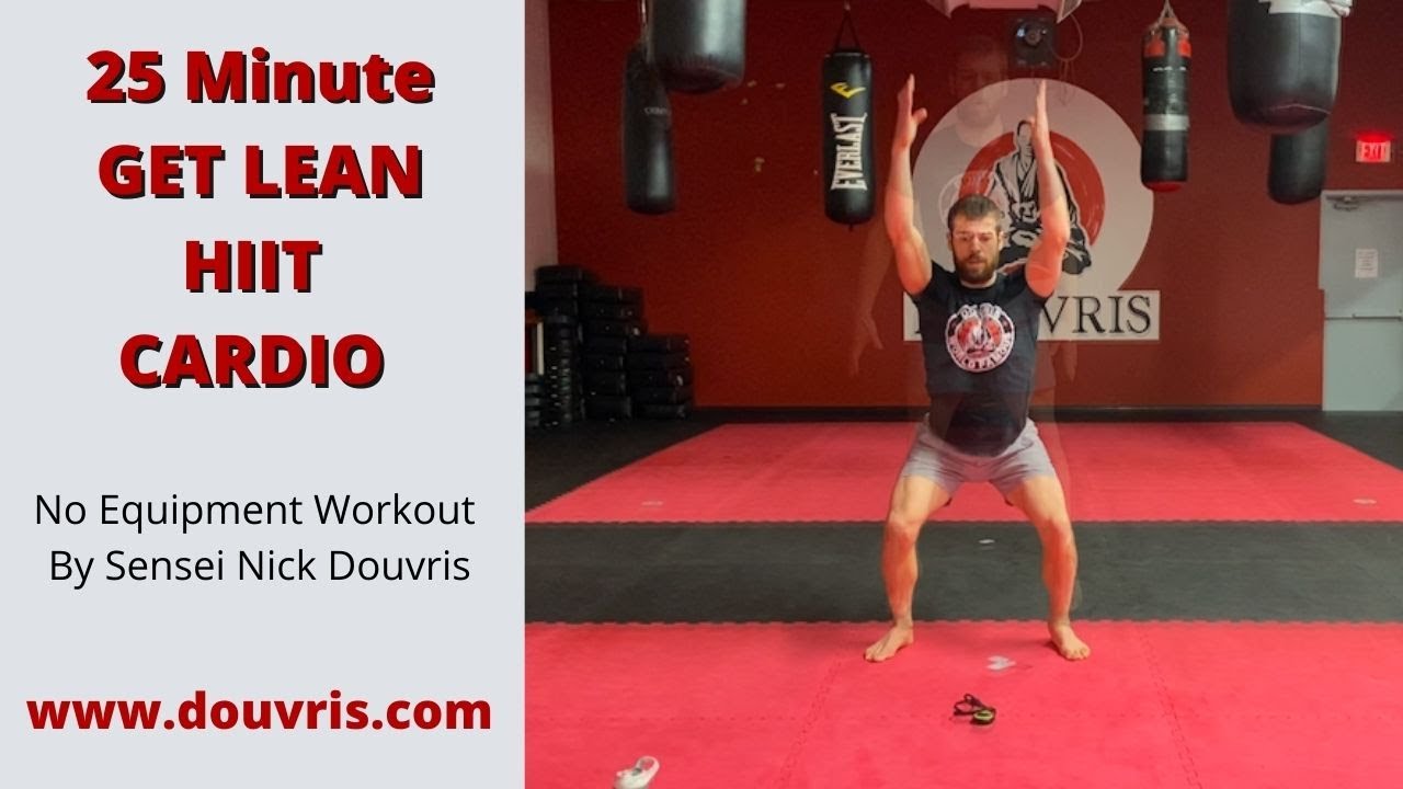 25 Minute HIIT Cardio Workout | Total Body No Equipment Get Lean At ...