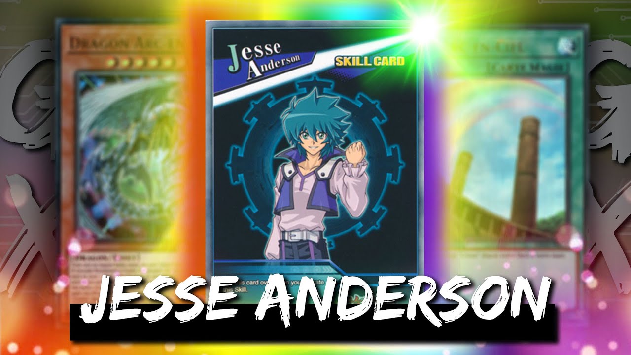 JESSE ANDERSON DECK PROFILE TOUTES SAISONS : Yu-Gi-Oh GX ! 💥 - YouTube