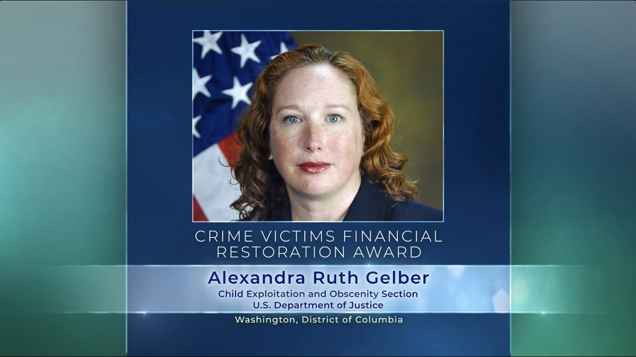 Alexandra Ruth Gelber - 2020 National Crime Victims' Service Awards ...