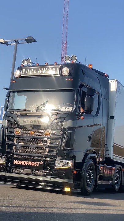 Scania next gen v8 popławski transport #truckspotting #trucks #scania - YouTube