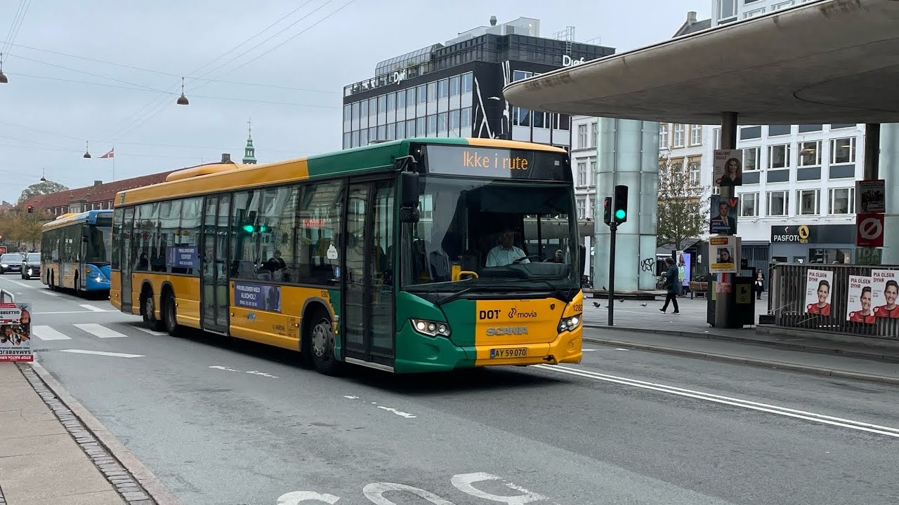"Scania CK280UB Citywide LE" 6x2 1282 Linje 15E kører mod Nærum St ...