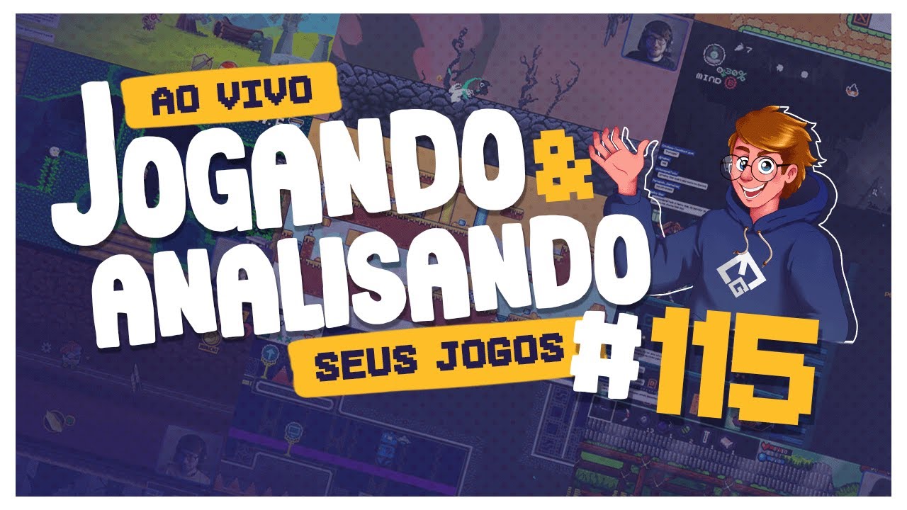 Jogando e Analisando SEUS Jogos 115 - Marcos Game Dev Ao Vivo - YouTube