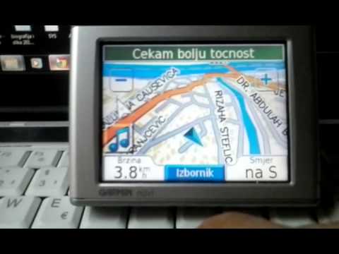 Garmin nuvi 350 - YouTube