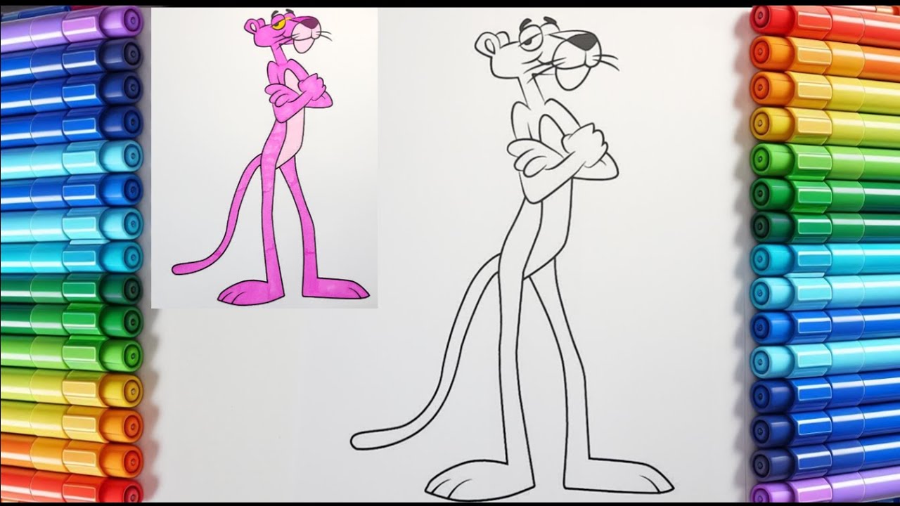 Pink Panther coloring pagesColoring The Pink Panther.Coloring pages # ...