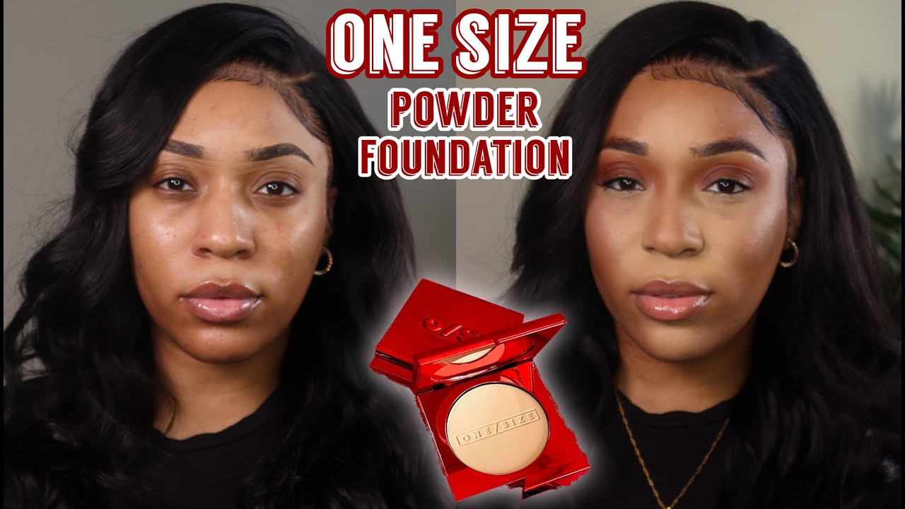 ONE/SIZE TURN UP THE BASE VERSATILE POWDER FOUNDATION ON OILY SKIN ...
