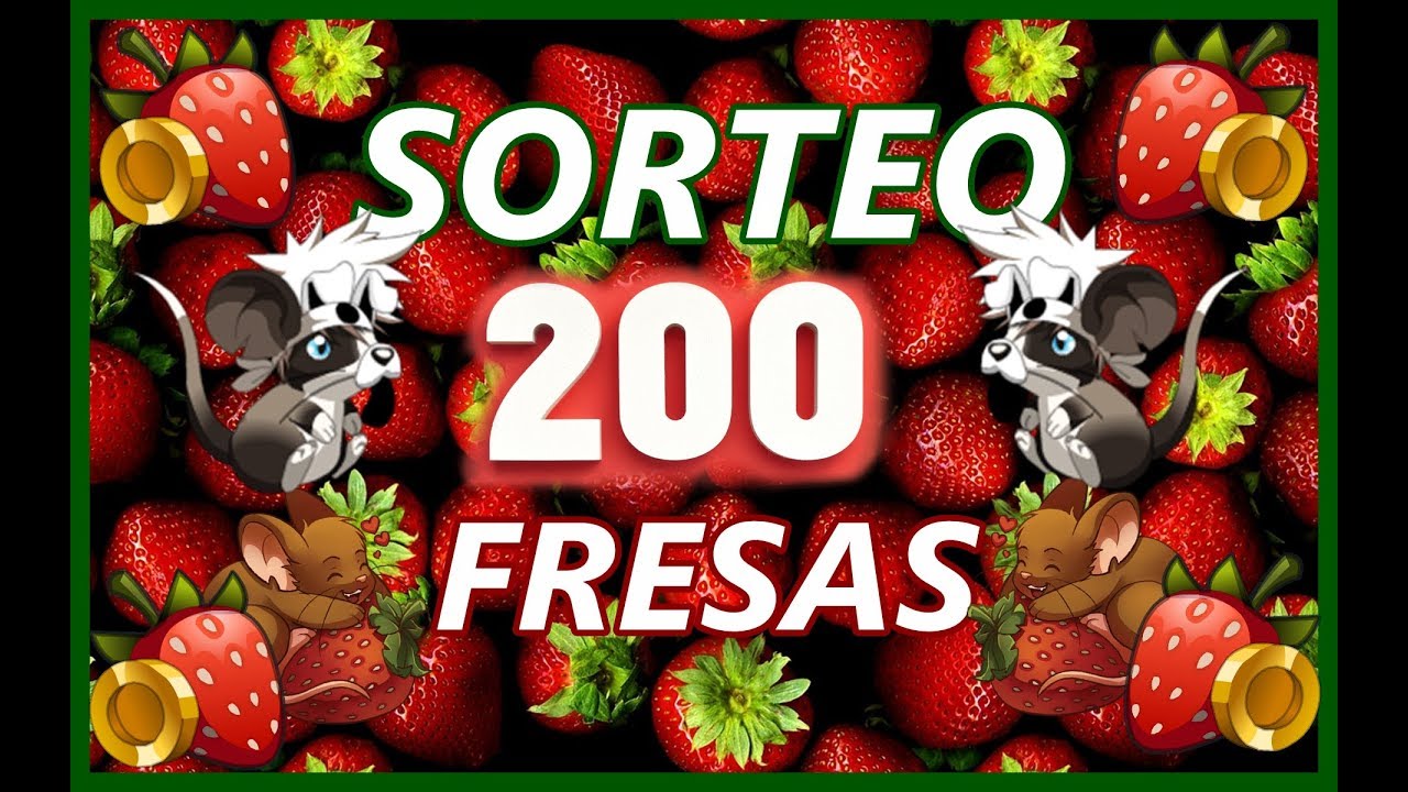 Sorteo De 200 Fresas Transformice (CERRADO) - YouTube