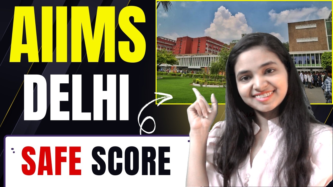 🔥AIIMS Delhi Targeted Score for 2025 I Seats I Rank I Complete ...