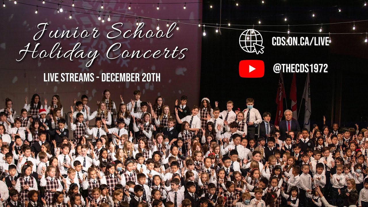 🎁 Junior School Holiday Concert 🎶- Evening Performance - YouTube