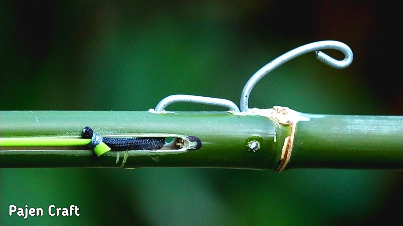 Easy To Create Bamboo Slingshot - Bamboo craft - YouTube