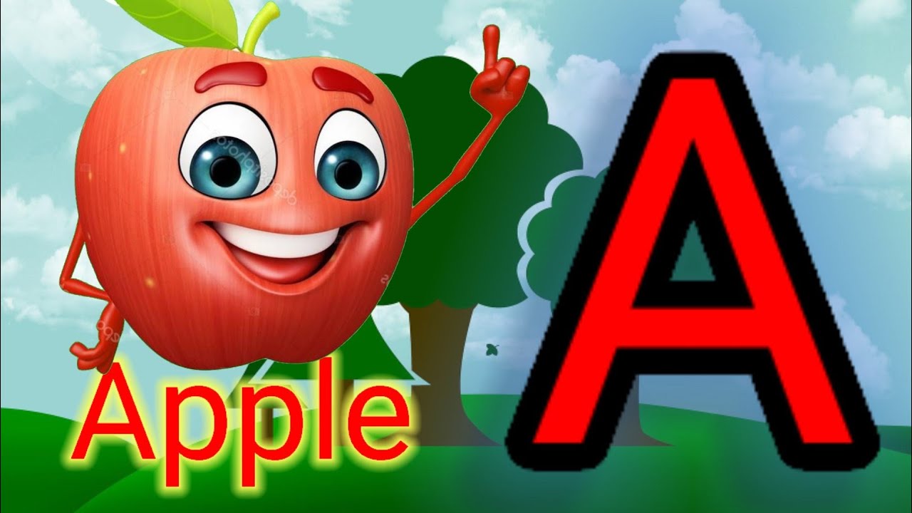 Abcd || A for apple B for ball || kids video learning for kids fun ...