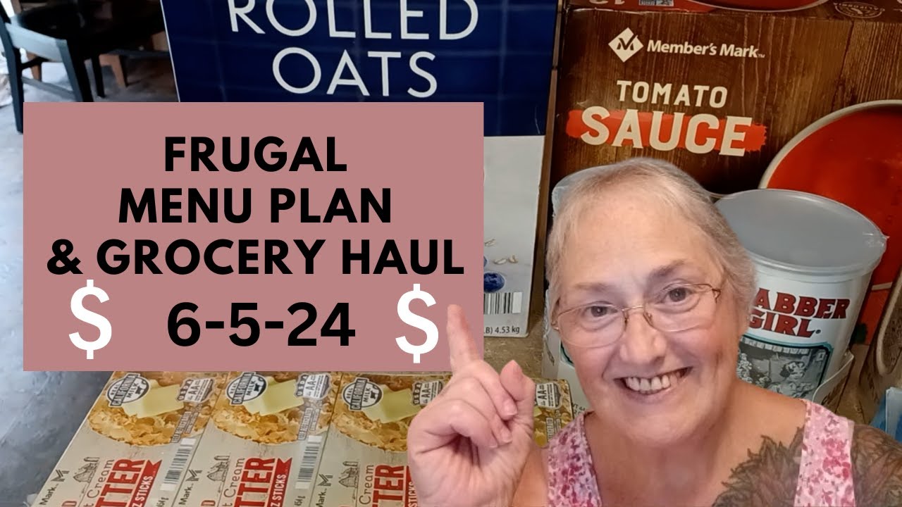 FRUGAL Menu Plan & Grocery Haul - I Visited Multiple Stores This Week ...