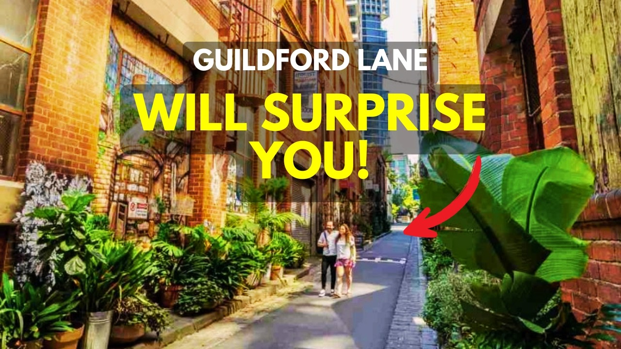 Explore Melbourne: Guildford Lane A MUST-VISIT Hidden Laneway! Cafes ...