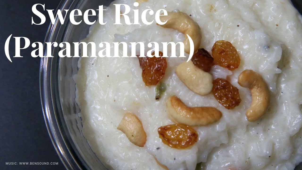 Sweet Rice | How to make Paramannam | పరమాన్నం | Devi Navaratri 7th day ...
