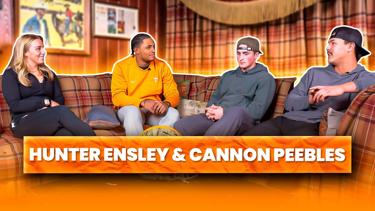 Hunter Ensley & Cannon Peebles Speak On Their 2023 Baseball Season ...
